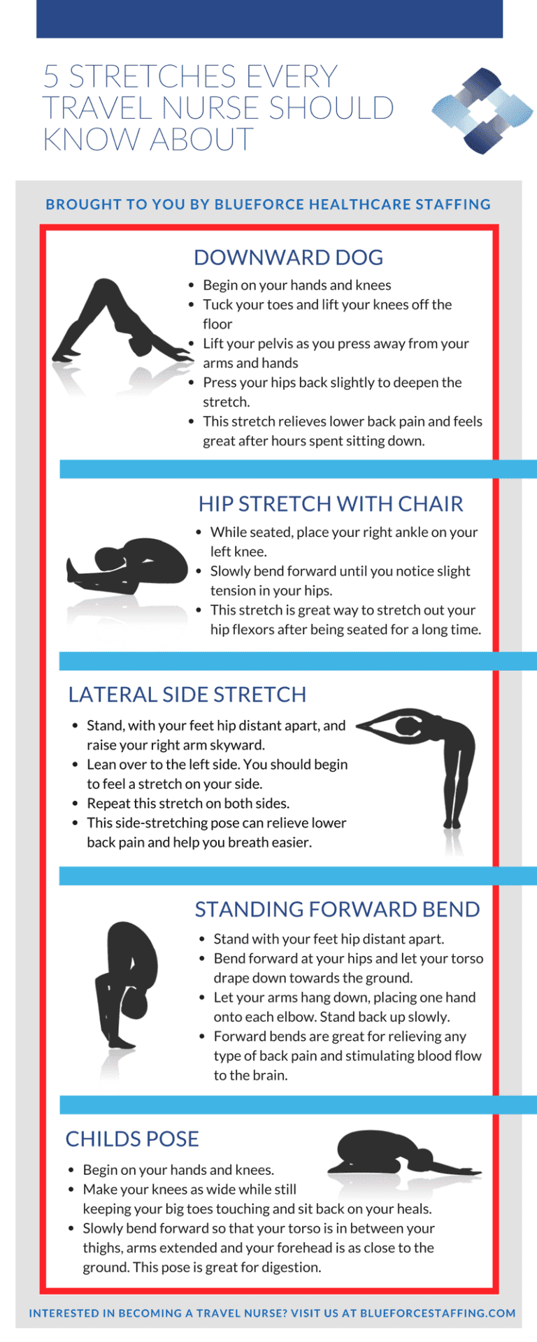 5 Stretches Every Travel Nurse Should Know – BlueForce